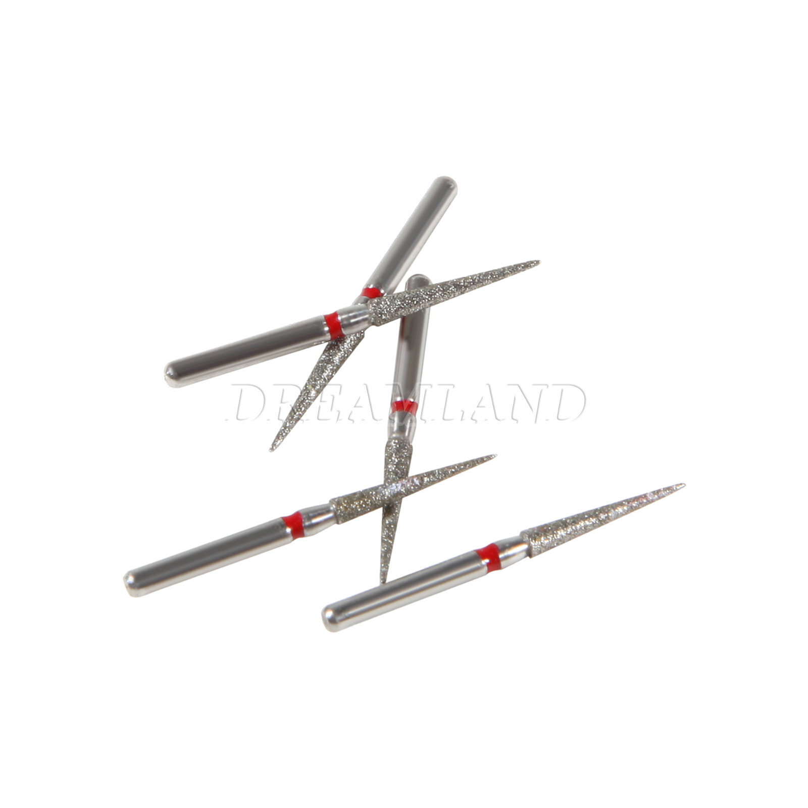 50pc Dental Diamond Burs Burr FG 1.6mm Tip TC-11F for High Speed ...