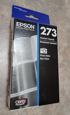 Epson 273 S Claria Premium 273 Standard Photo Black Ink Cartridge Exp ...