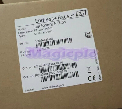 New 1pc FTL31-11V0/0 Endress+Hauser FTL31-AA4U3BAWSJ | eBay
