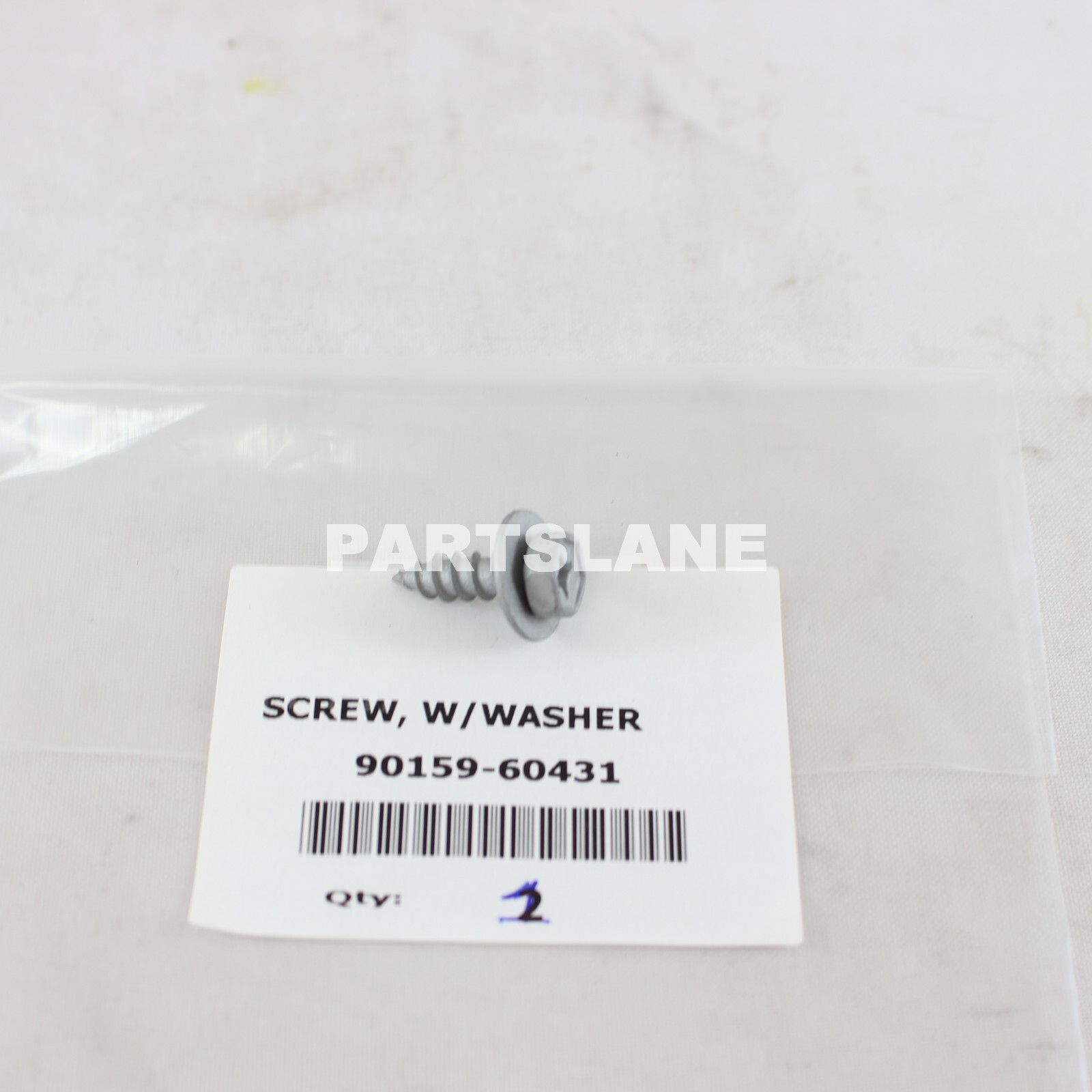 Toyota OEM Front Bumper Grille-license Bracket Screw 9015960431 for ...