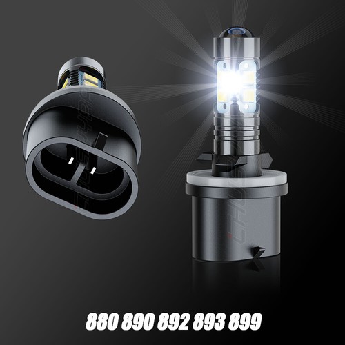 Pair 782298897714 LED Fog Light Driving Bulbs For Chrysler Sebring 2001 ...