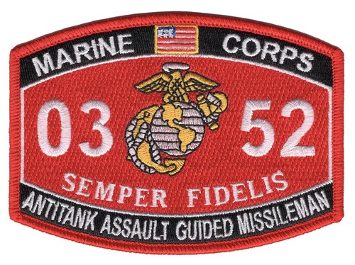 0352 Antitank Assault Guided Missileman MOS Patch | eBay