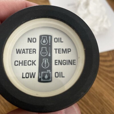 OMC Evinrude Johnson System Check Gauge 176326 Used 177051 | eBay