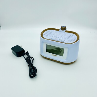 Sharp Projection Alarm Clock Soothing Nature Sleep Sounds Dual Alarm ...