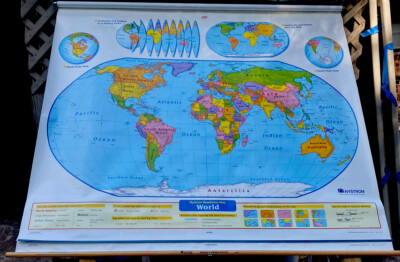 World Maps - Nystrom Map