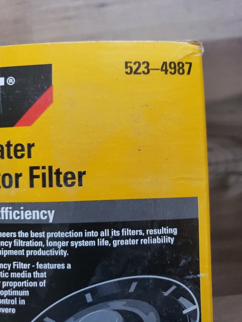 CAT 523-4987 Fuel/Water Separator Filter Ultra-High Efficiency for sale ...