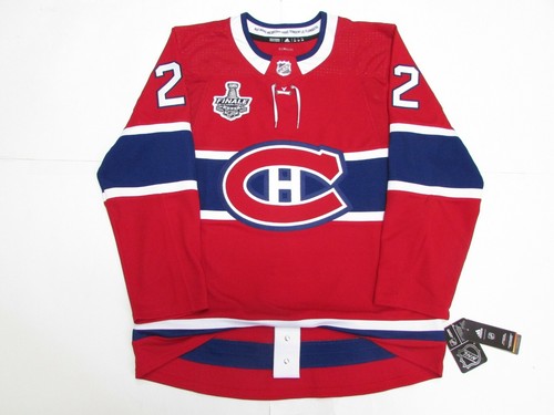 COLE CAUFIELD MONTREAL CANADIENS 2021 STANLEY CUP FINAL AUTHENTIC ...