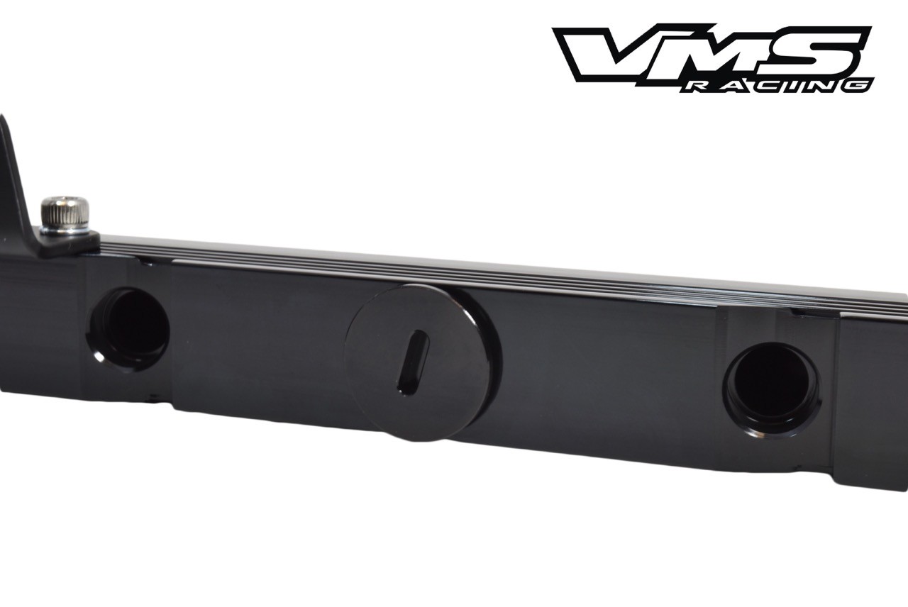 GM Chevy LS1 LS6 Billet Aluminum Intake Fuel Rails Rail Kit Black | LS ...