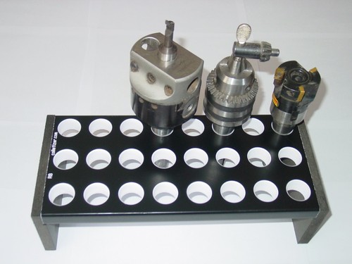 R8 Blank Collet Rack Tray Bench/Drawer, Holder Stand Bridgeport Collets ...