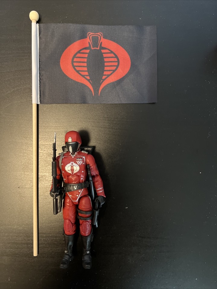 Cobra Flag for GI Joe Classified x2 PLEASE READ | eBay