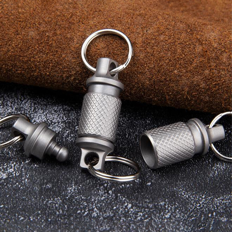 Titanium Rotate Buckle Portable Multifunctional EDC Outdoor Tool Titan ...