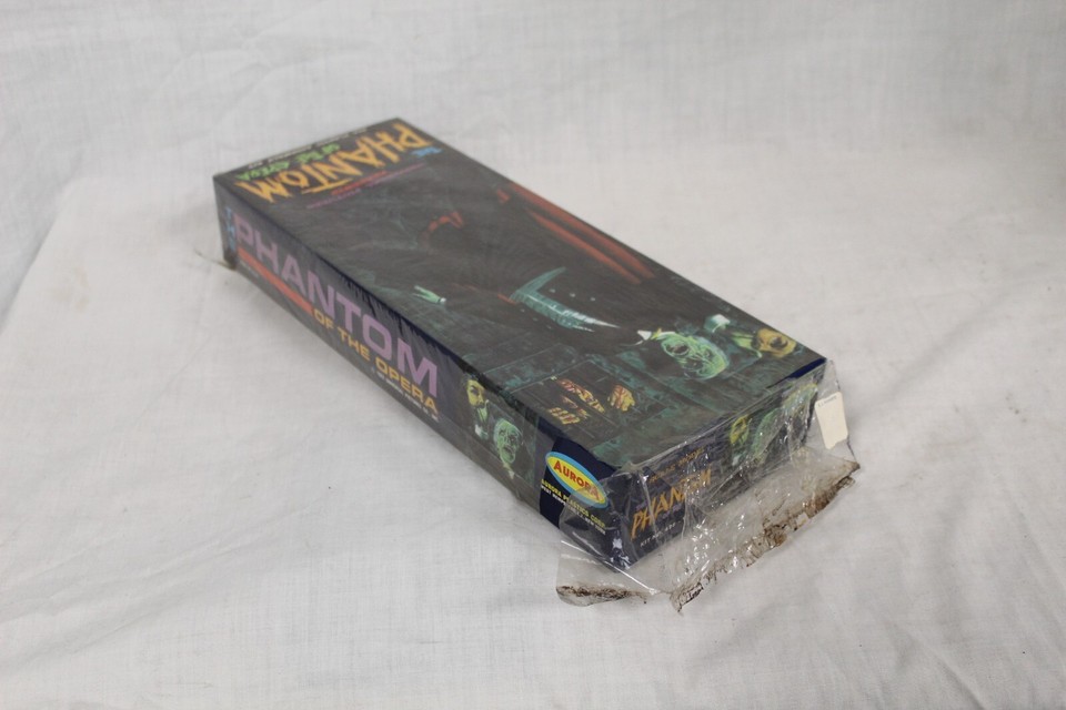 AURORA #428-98 The Phantom of the Opera Model - Kit Sealed (1963) | eBay