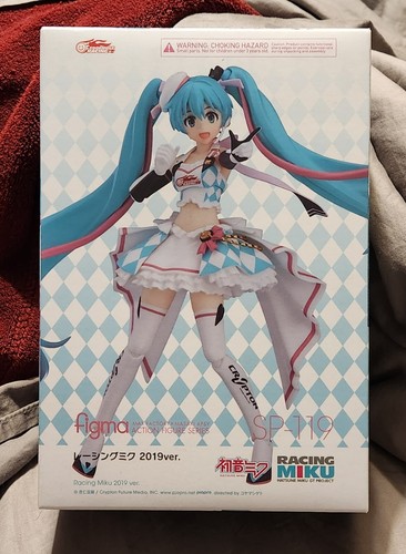 Hatsune Miku Racing Miku 2019 Figma SP-119 Max Factory Action Figure ...