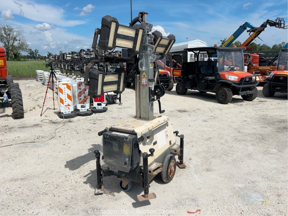 2017 Generac PLT240 16' LINKTower Portable LED Electric Light Tower ...