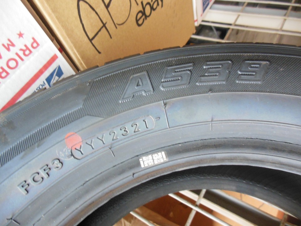 New Set of 4 JDM Tires Yokohama A539 185/60R13 80H | eBay