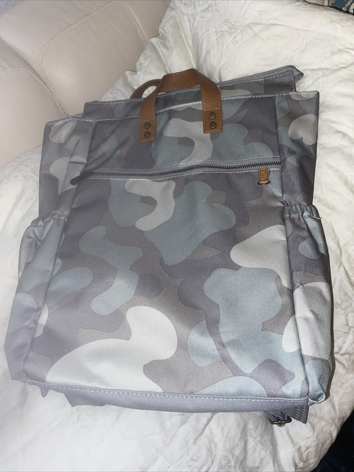 Thirty-One Journey Backpack Cooler Department Camo Multiple Pockets ...