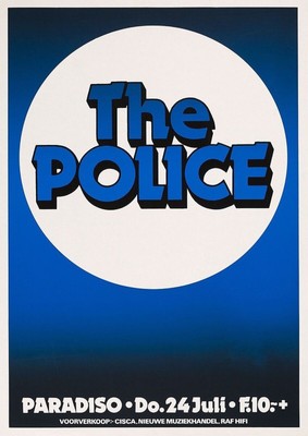 THE POLICE MUSIC POP MUSIC CONCERT RETRO MUSIC POSTERS/CANVAS PRINTS A4 ...