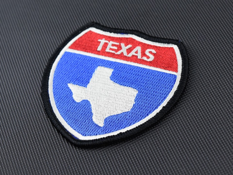 Texas Interstate Sign Morale Patch Lone Star State TX Freeway Highway ...