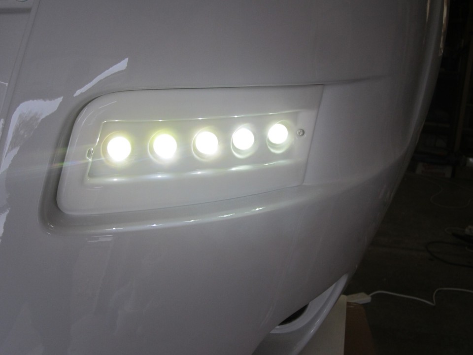 Day Running Lights DRL LED Pod Kit Peugeot Boxer, X250, 2007 to 2014 ...