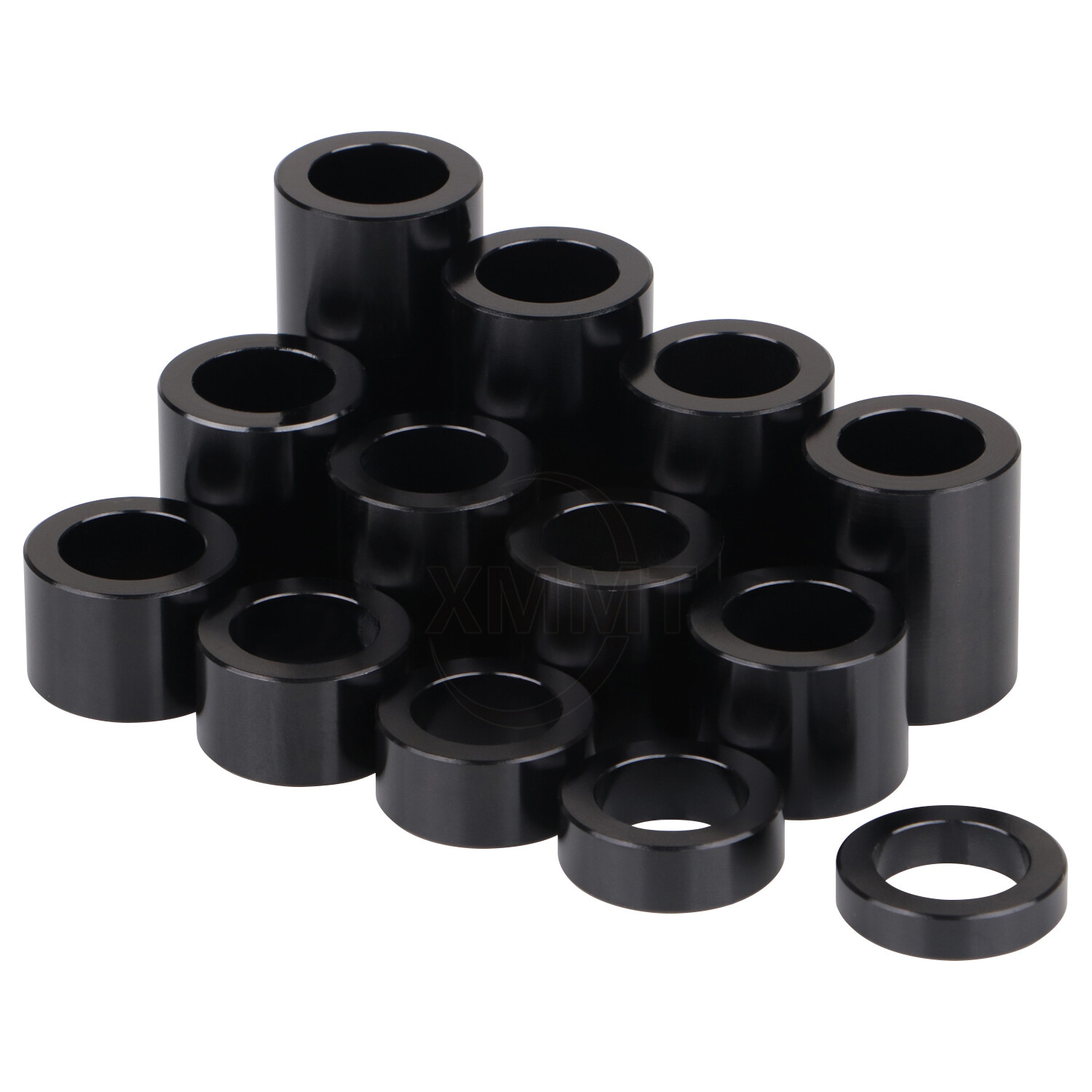 ID 25mm OD 1 1/2" Wheel Axle Spacers Kit 13pcs for Harley Touring Dyna ...