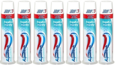 Aquafresh Toothpaste Pump