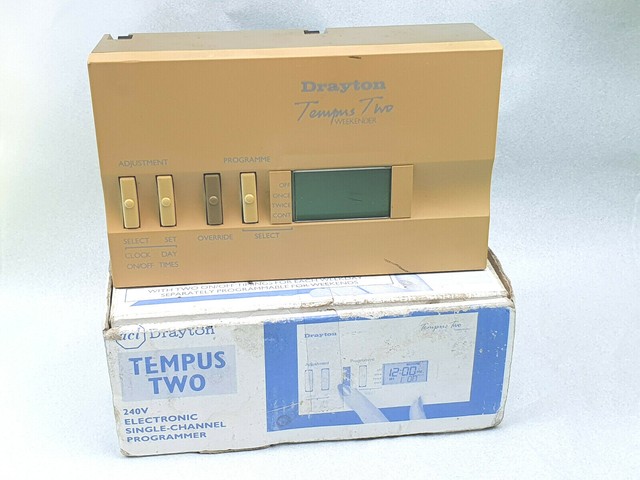 ACL Drayton Tempus 2 Single Channel Electronic Programmer for sale ...