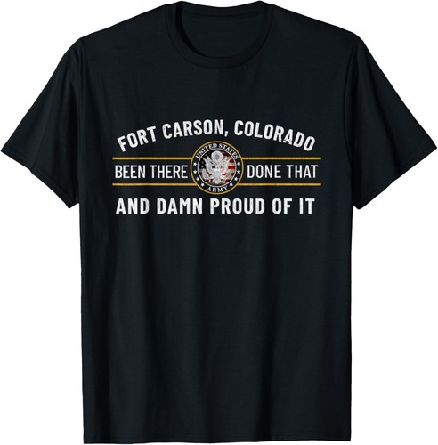 Fort Carson, Colorado Veteran Gift Tee Unisex T-Shirt | eBay