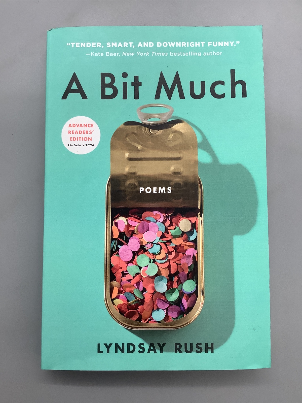 A Bit Much by Lyndsay Rush ARC Book 09/17/24 Uncorrected Proof ...