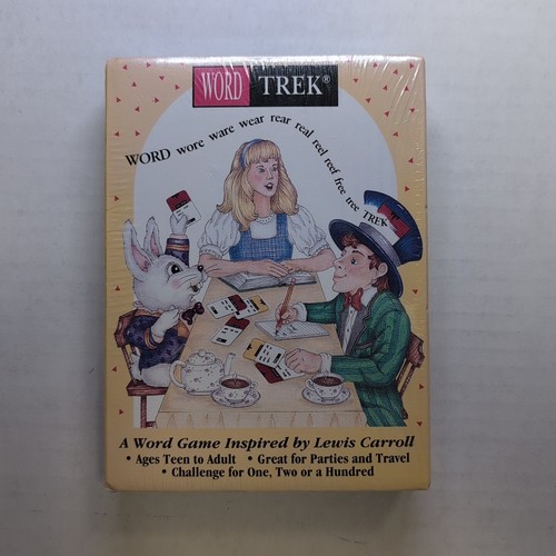 WORD TREK A Word Game Inspired By Lewis Carroll Vintage NOS 1993 - NEW ...