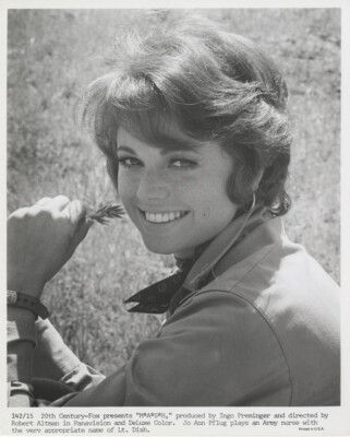 Jo Ann Pflug M*A*S*H Lt Dish Army Nurse Glamour Portrait Original 8x10 ...