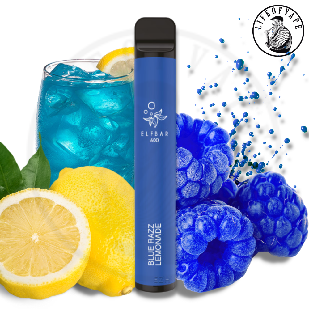 ELFBAR 600 Züge Einweg E-Zigarette mit 0/20mg Nikotin I Liquid E-Shisha ...