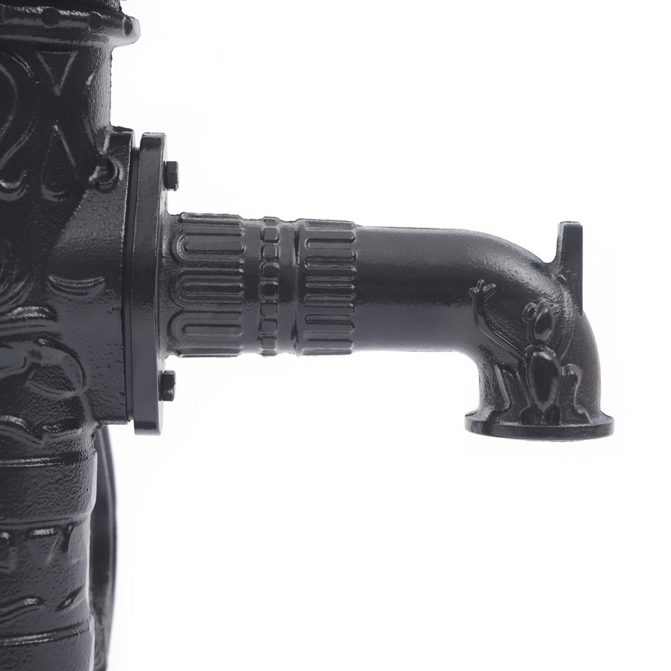 Manual Water Pump,Hand Pump Cast Iron Outdoor Yard Pond Well Water ...