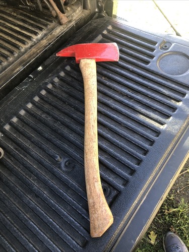 2ft Red Axe Fireman style | eBay