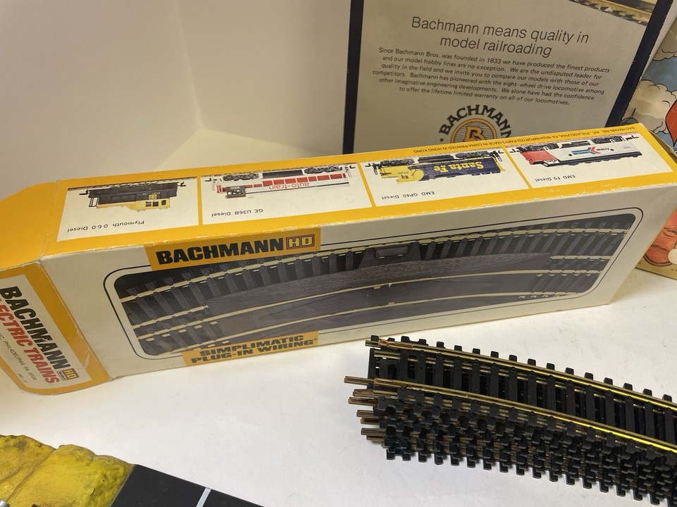 Bachmann Track HO Scale Lot 19 Curved 5 Straight Dual Crossing Gate ...