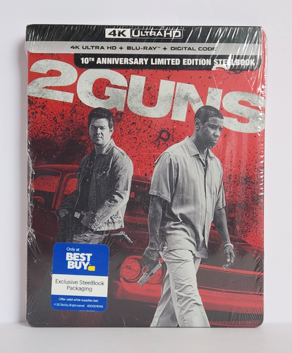 2 Guns (2013) 4K UHD + Blu-ray Combo 10th Anniversary Best Buy ...