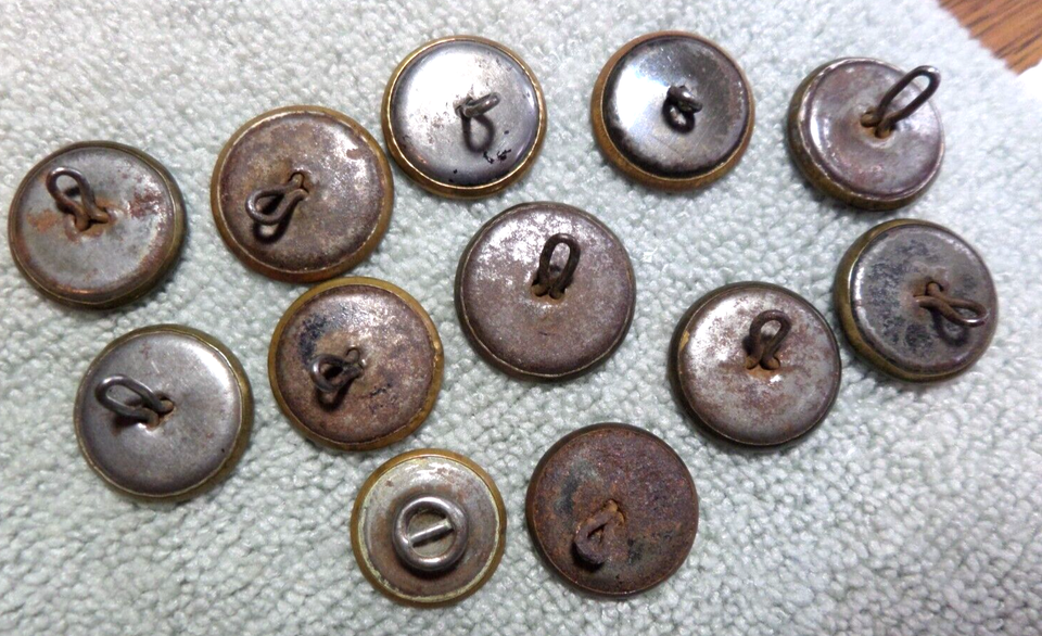 39 Railroad Railway Antique Work Overall Buttons Train Engine Logo | eBay