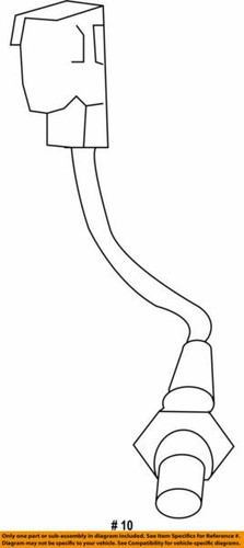 89467-22030 Toyota Sensor, air fuel ratio 8946722030, New Genuine OEM ...