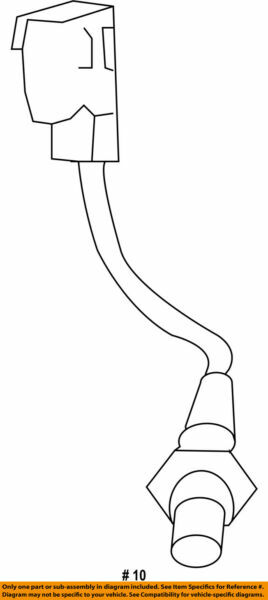 89467-22030 Toyota Sensor, air fuel ratio 8946722030, New Genuine OEM ...