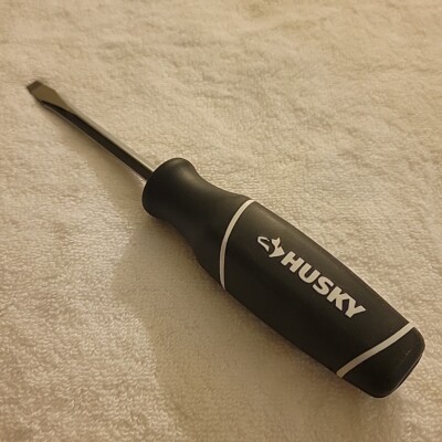 Husky Tools Flathead Slotted Screwdriver 1/4" x 4" New | eBay