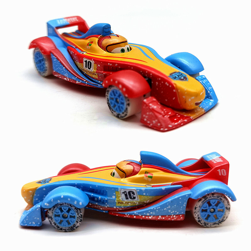 DISNEY PIXAR CARS ice racers frosty ICE RACERS 1:55 Mattel F1 alloy ...
