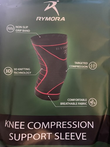 Rymora New Knee Compression Support Sleeve Size Large | eBay