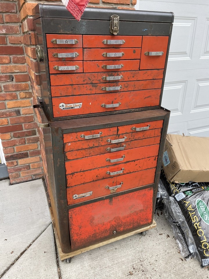 Vintage RARE Rem Line ToolBox ToolChest Stack - USA | eBay