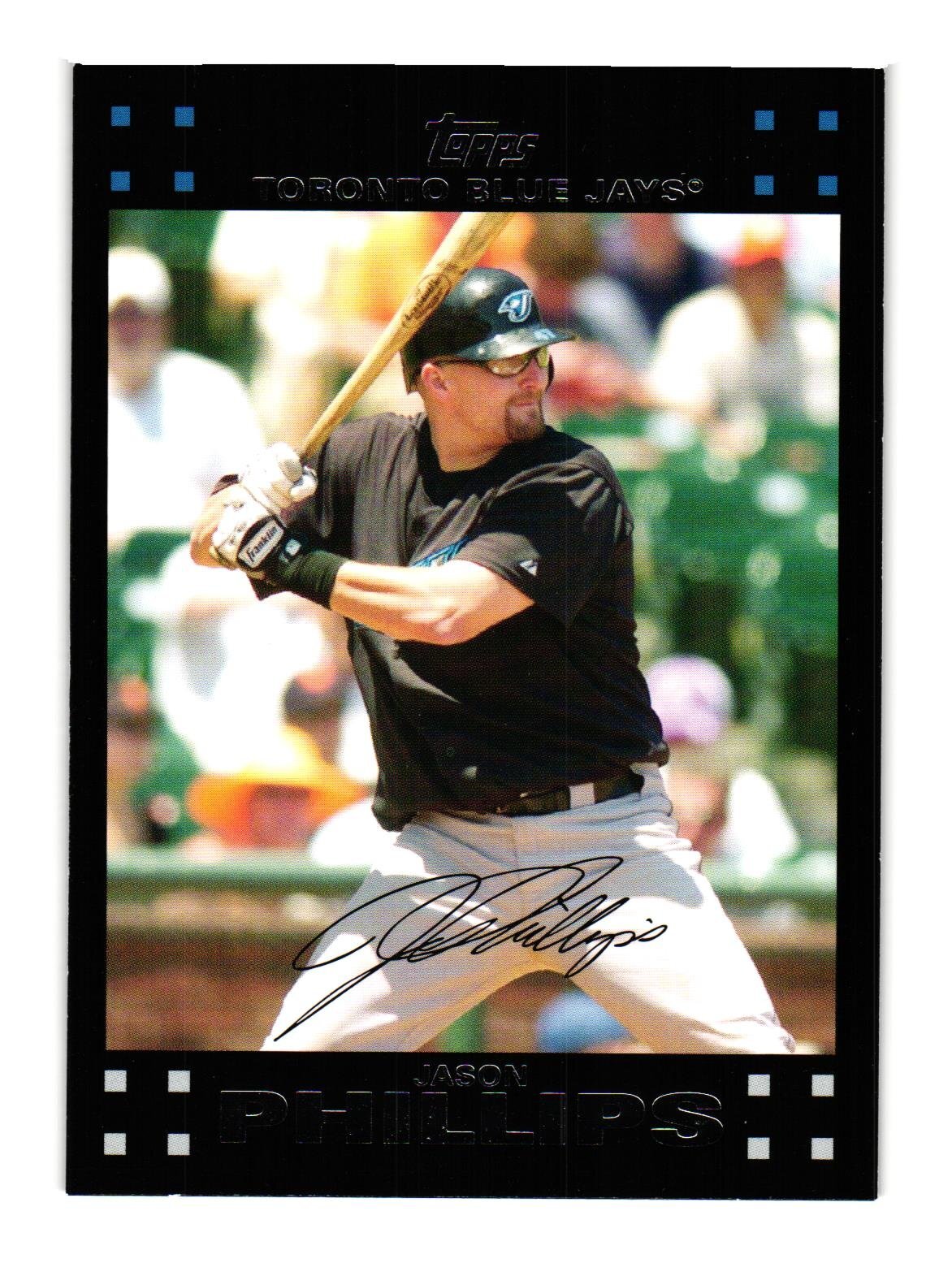 2007 Topps Updates & Highlights #UH120 Jason Phillips Toronto Blue Jays ...