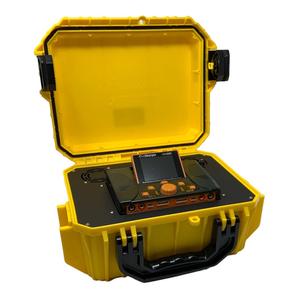 iCharger 308 406 456 458 DUO Charging Case Kit - YELLOW | eBay