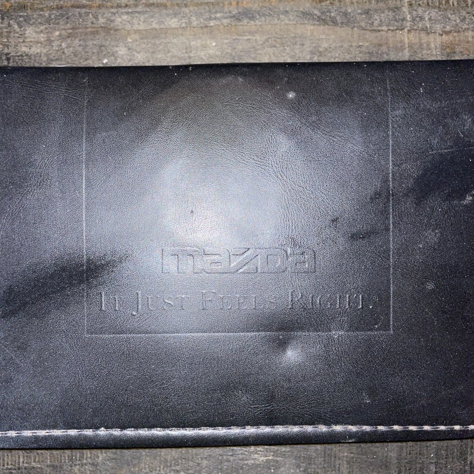 1994 Mazda B Series B2300 B3000 B4000 Owner’s Manual W/ Case & Warranty ...