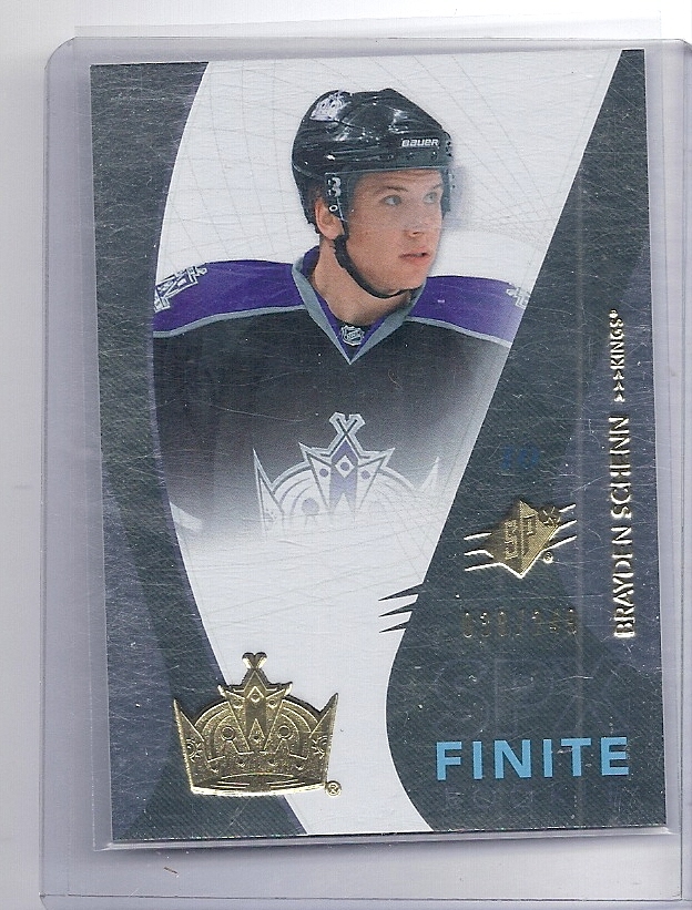 10-11 2010-11 SPX BRAYDEN SCHENN FINITE ROOKIE RC /249 F24 LOS ANGELES ...