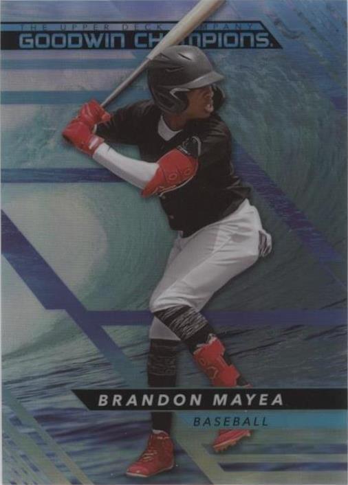 2022 Upper Deck Goodwin Champions - Platinum Brandon Mayea #P24 Ocean ...
