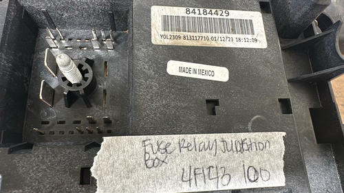 84184429 GM Fusible Relais Jonction Boite Contrôle Module Ordinateur | eBay