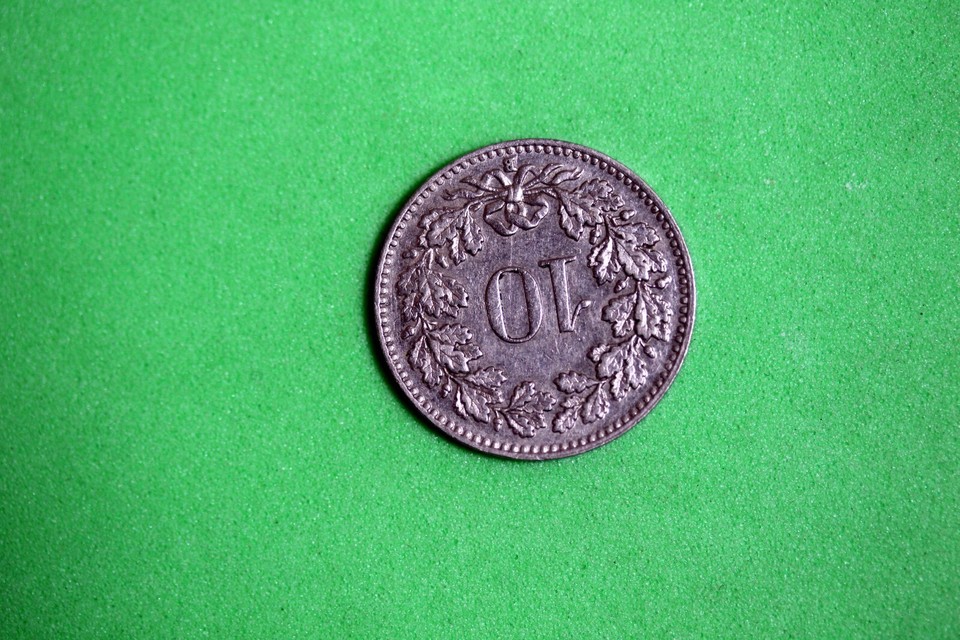1934 - B Swiss 10 Rappen Switzerland Coin! #N00562 | eBay