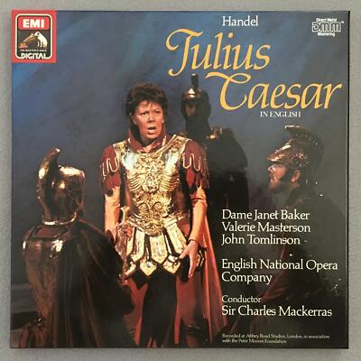 E092 Handel Julius Caesar Baker Mackerras 3LP EMI 157 27 0232 3 Digital ...
